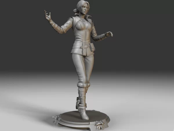 Triss Merigold – TheWitcher ,3d Model STL.